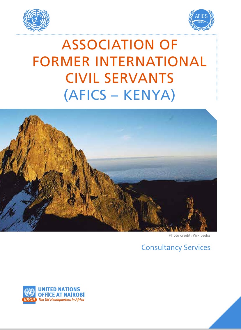 AFICS-Kenya is affliated to the UN system in Kenya and its main purpose ...